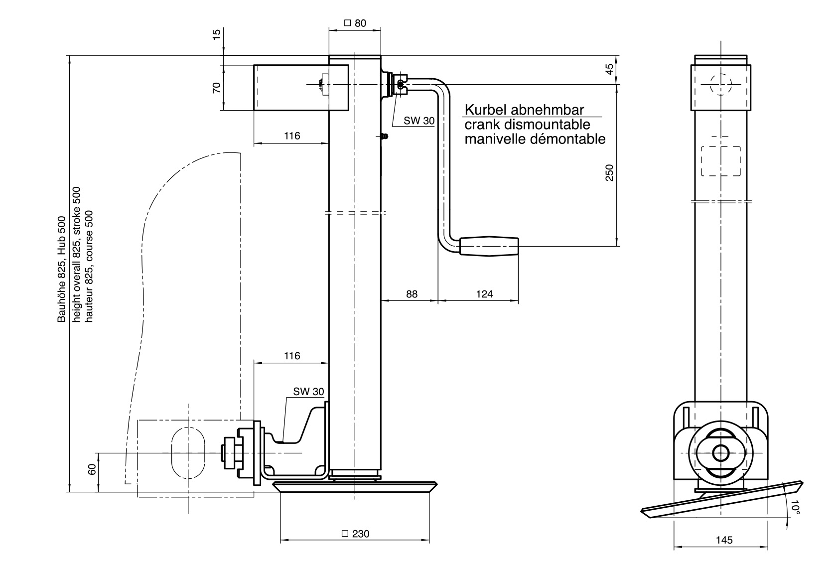 Nivelliervorrichtungen bis zu 25 Tonnen - haacon hebetechnik gmbh
