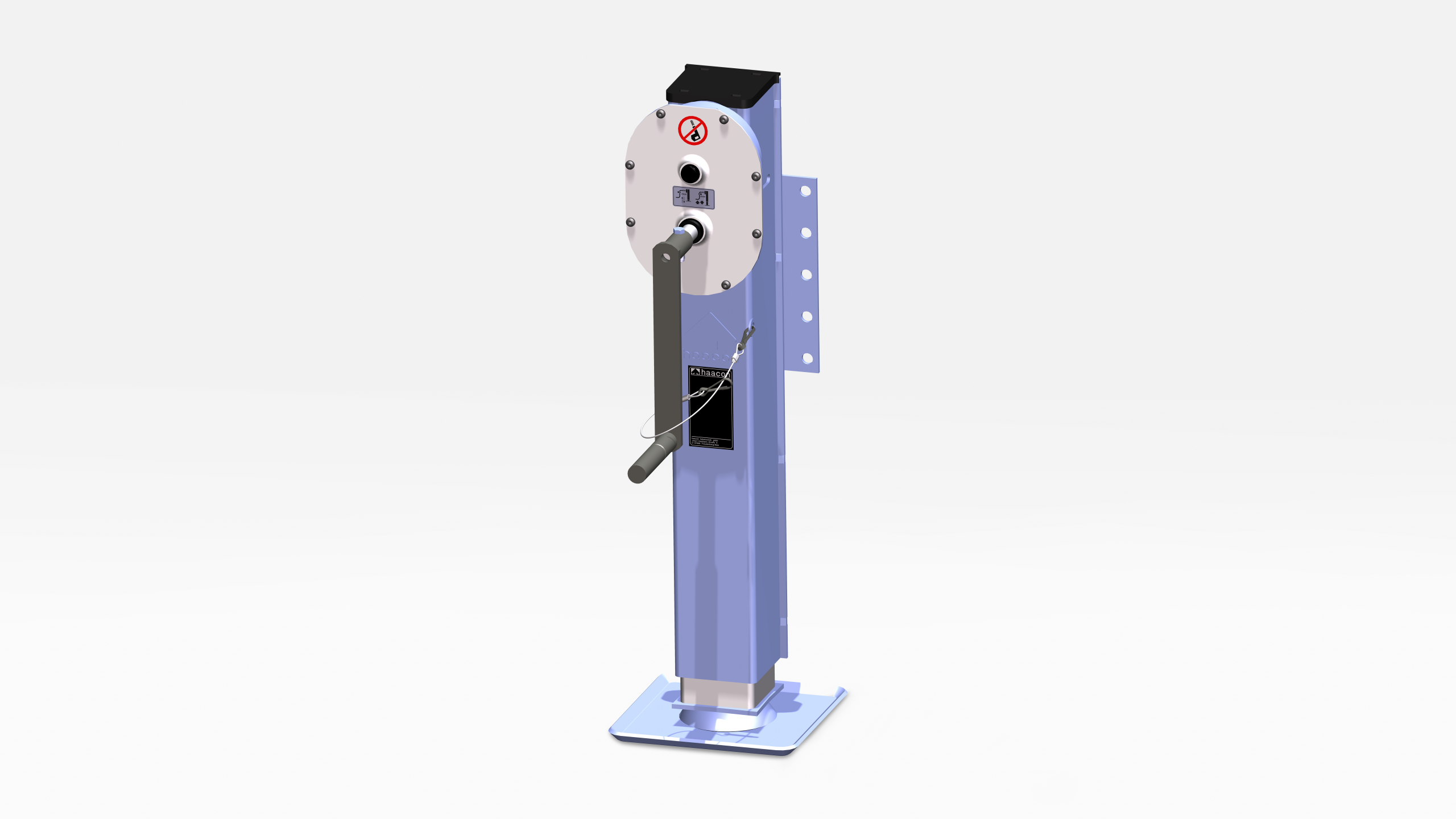 Deichselstützen, Anhängerstützen für LKW - haacon hebetechnik gmbh