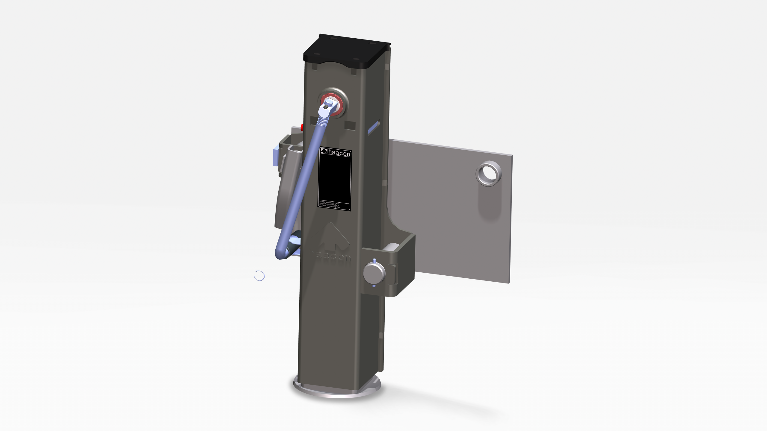 Deichselstützen, Anhängerstützen für LKW - haacon hebetechnik gmbh